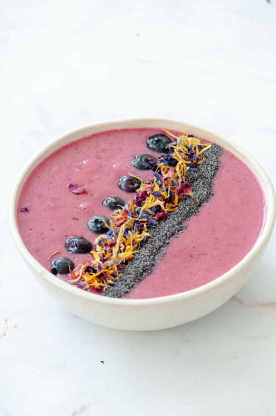 Banana berry nice cream - Marie Food Tips