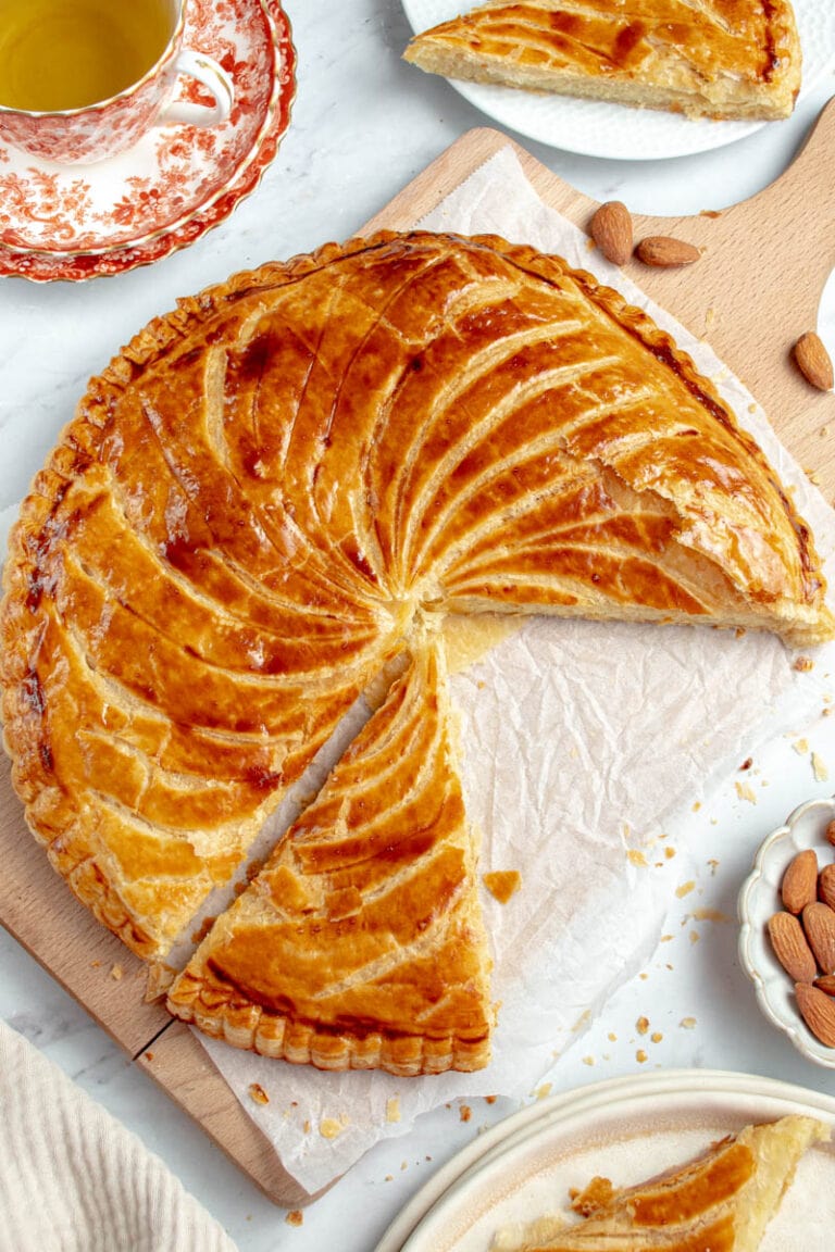 French King Cake (traditional Galette des Rois) - Marie Food Tips
