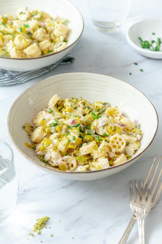 Creamy leek pasta - Marie Food Tips