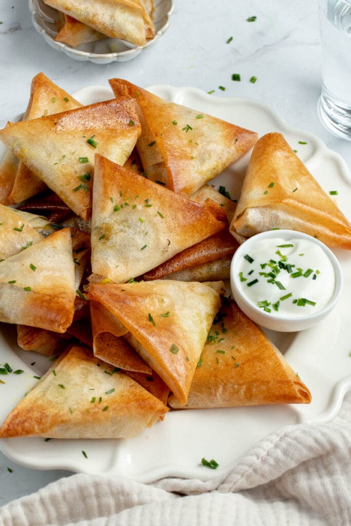 Veggie Samosa - Marie Food Tips