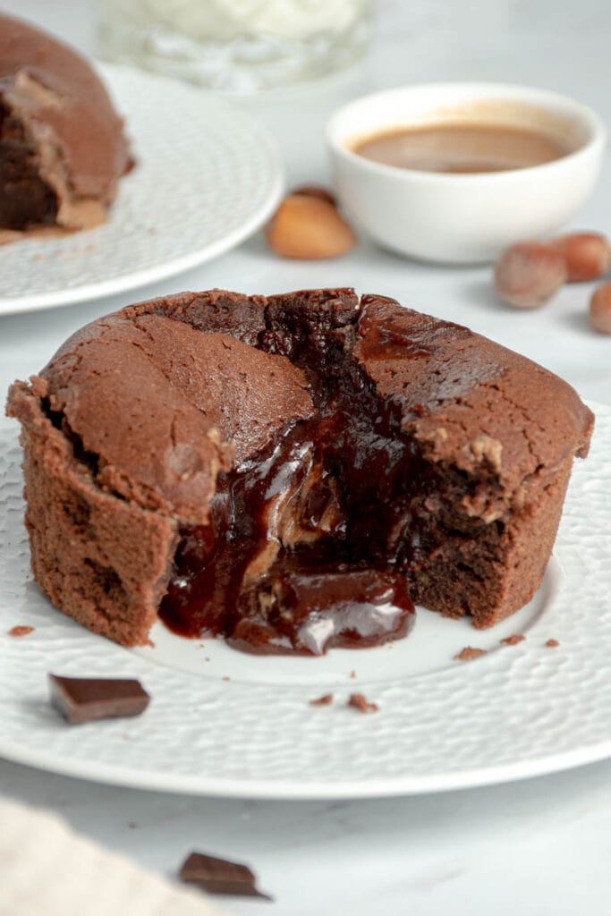 Mi-cuit au chocolat & coeur coulant noisettes - Marie Food Tips