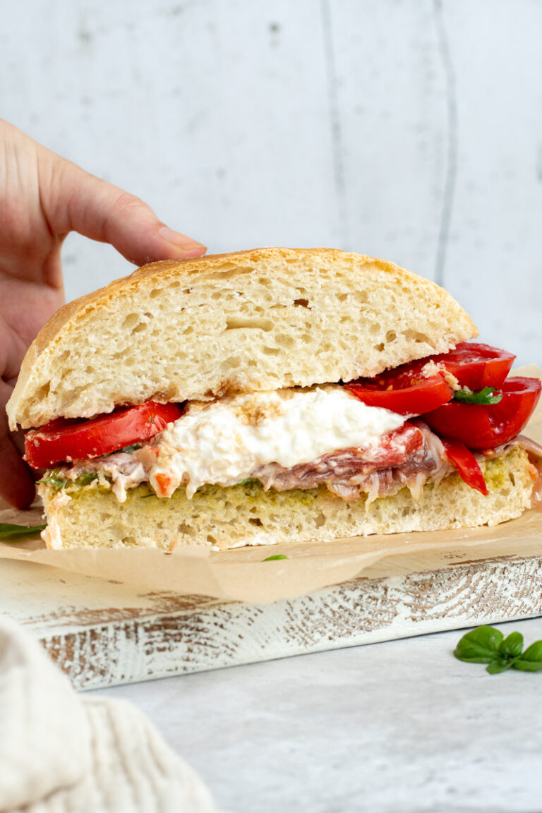 Best gourmet Prosciutto sandwich with mozzarella and parma - Marie Food ...