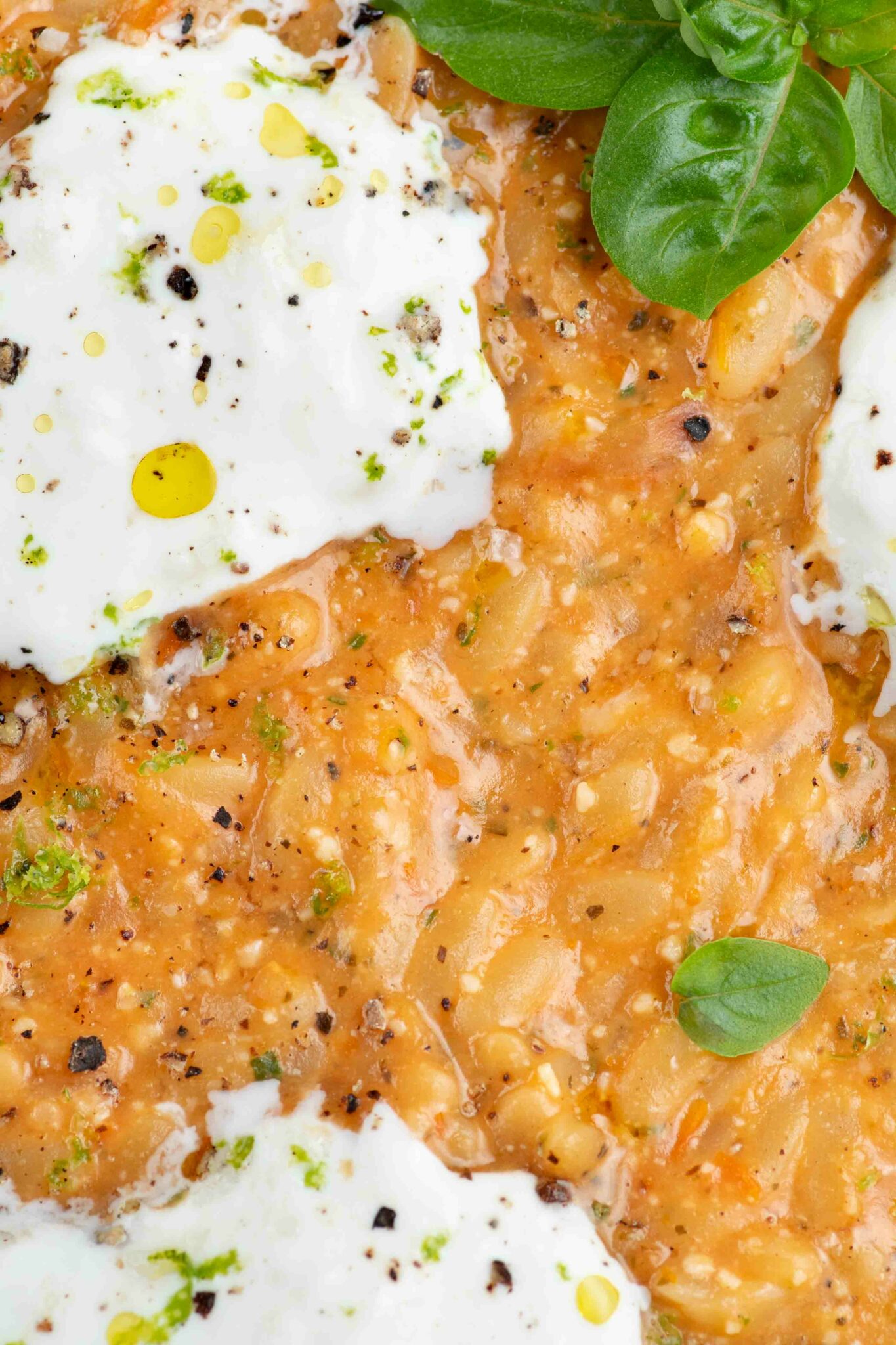 Orzo aux tomates cerises confites, straciatella & citron vert - Marie ...