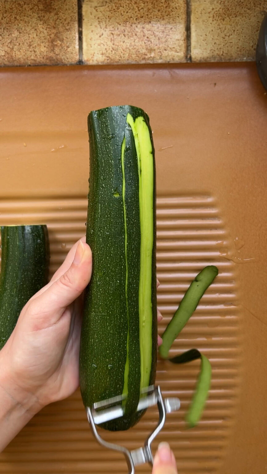 Tagliatelle de courgette façon carbonara - Marie Food Tips