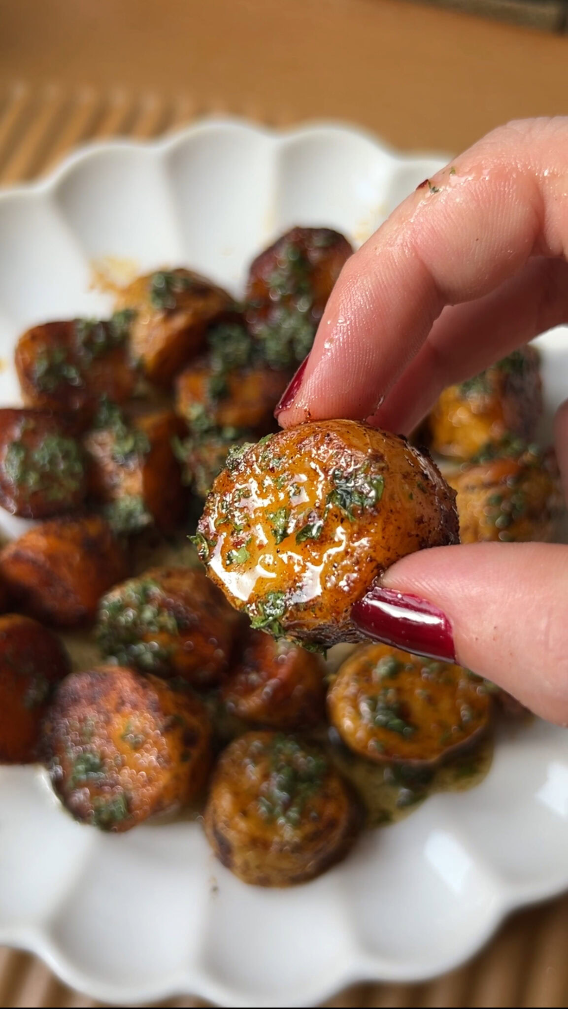 Pommes de terre au four & leur délicieuse sauce - Marie Food Tips